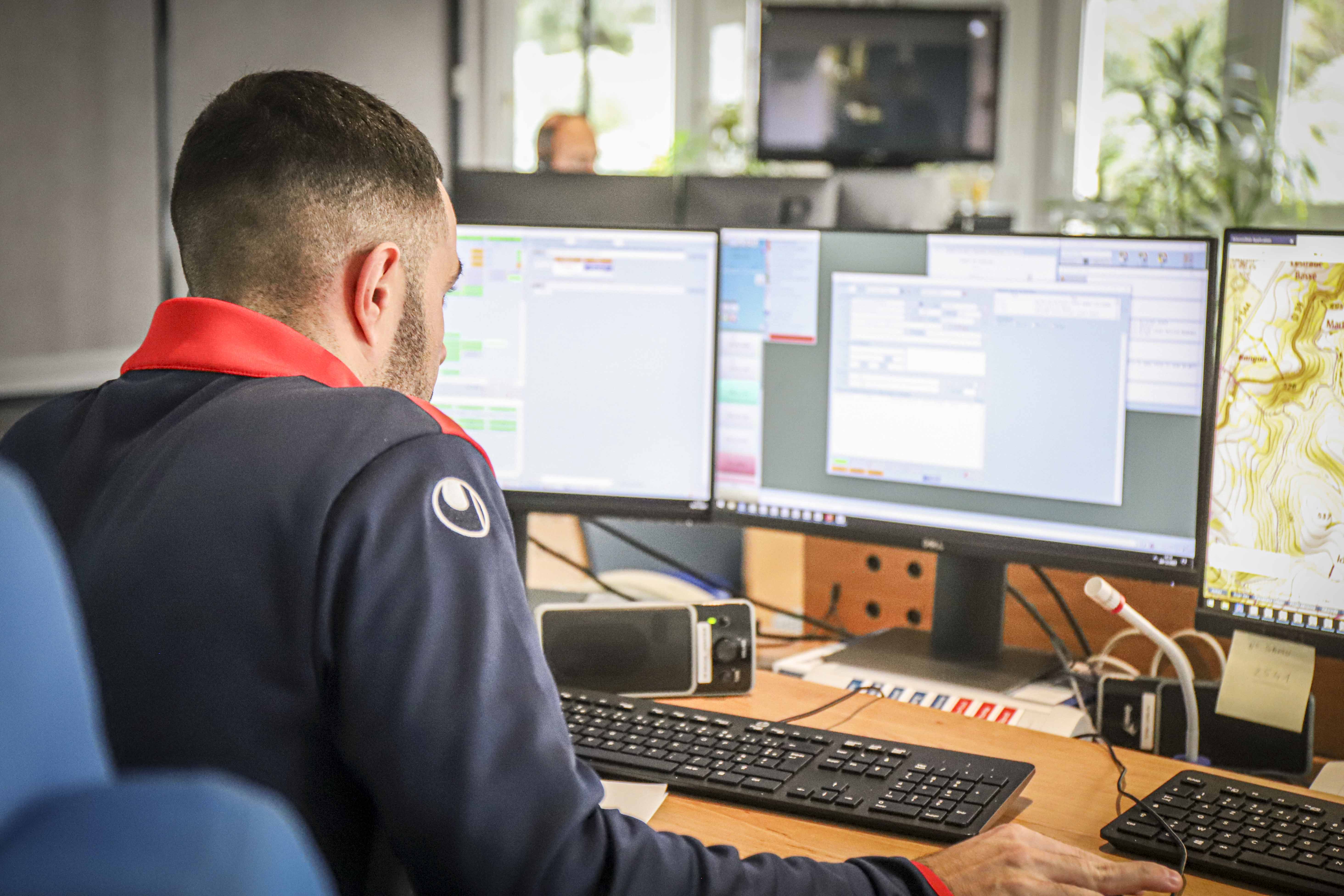 Pendant l'intervention - SDIS 12 Aveyron